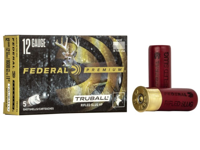 Cart. Bala Federal Premium TruBall 12 28gr Low Recoil Cx.5 PB127LRS